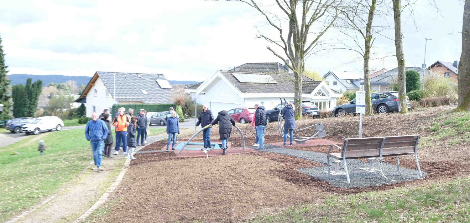 Neue „Trimm-Dich-Anlage“ in Waldernbach | Marktflecken Mengerskirchen